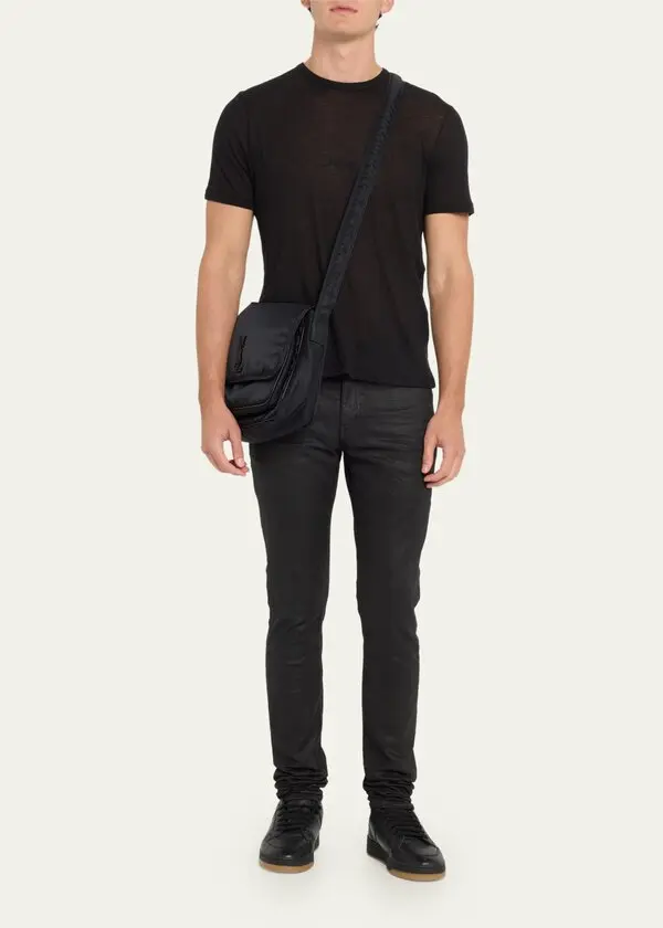 Saint Laurent Niki Messenger Bag - Black
