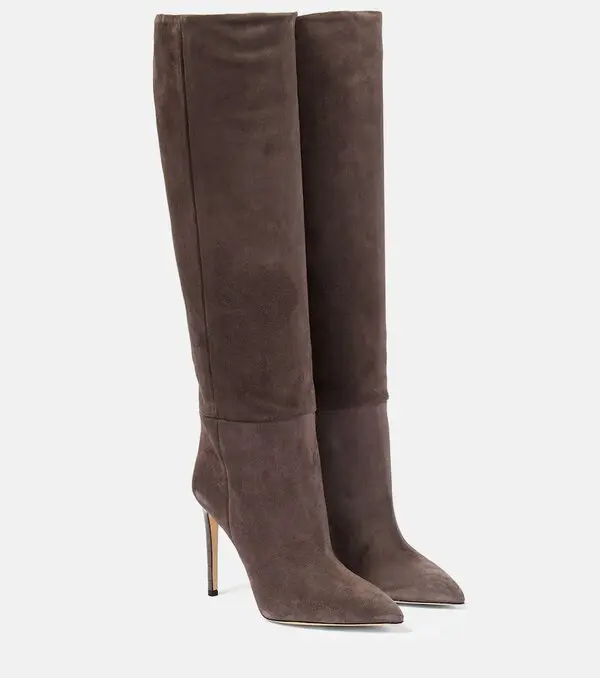 Paris Texas Suede Knee-high Boots