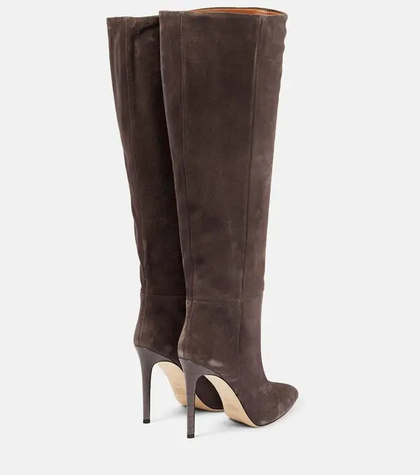 Paris Texas Suede Knee-high Boots