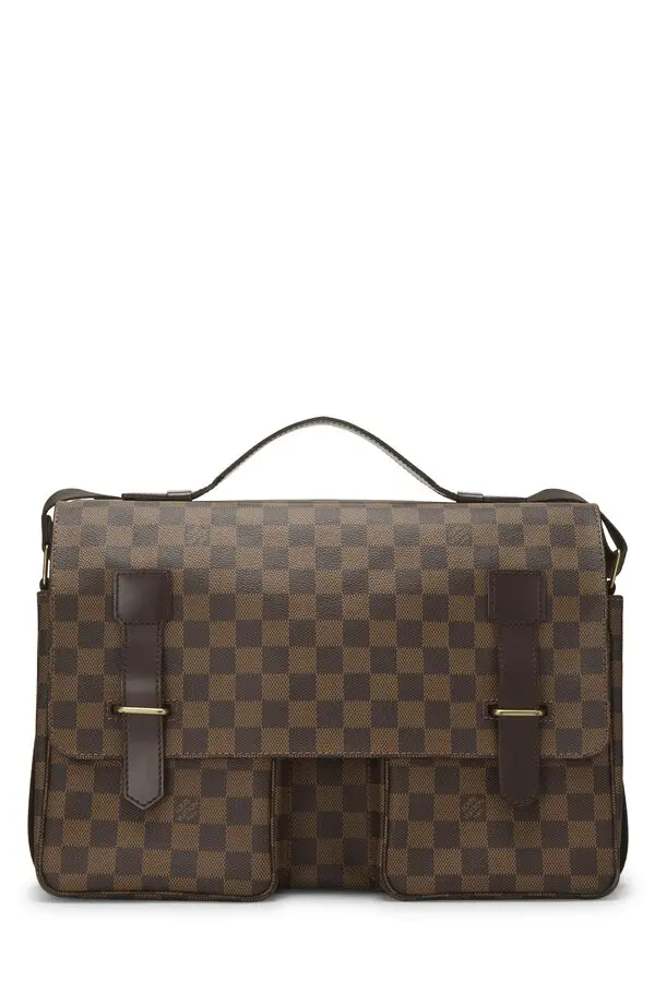 LOUIS VUITTON Damier Ebene Broadway Messenger Bag