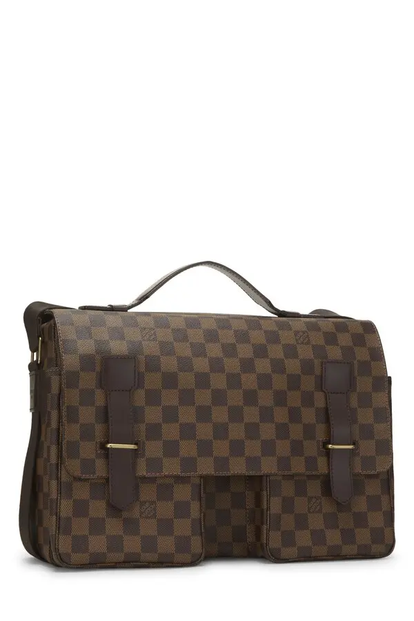LOUIS VUITTON Damier Ebene Broadway Messenger Bag
