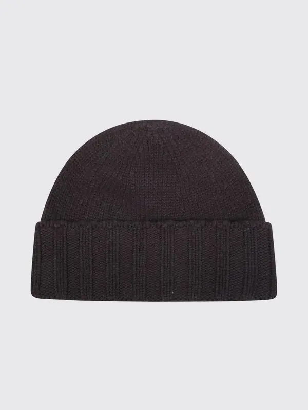DRUMOHR Cashmere Tricot Hat - Black 1