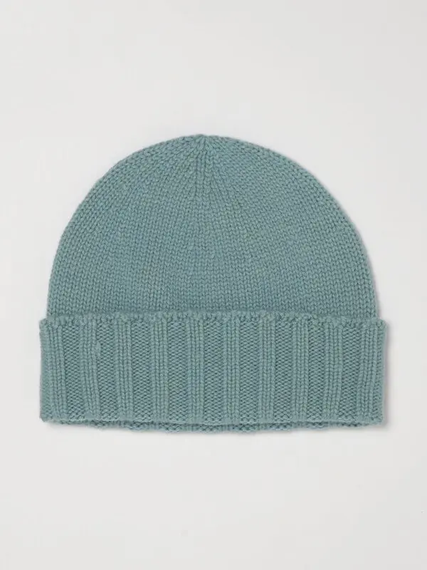 DRUMOHR Cashmere Tricot Hat - Blue