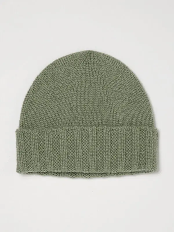 DRUMOHR Cashmere Tricot Hat - Grass Green