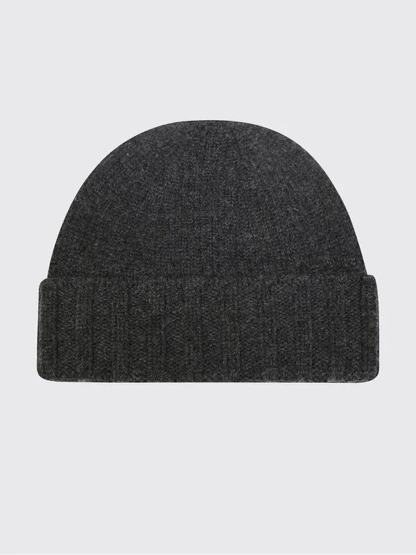 DRUMOHR Cashmere Tricot Hat - Grey 2