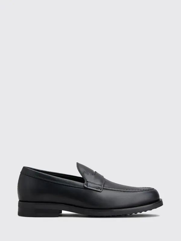 TOD'S Leather Loafers - Black