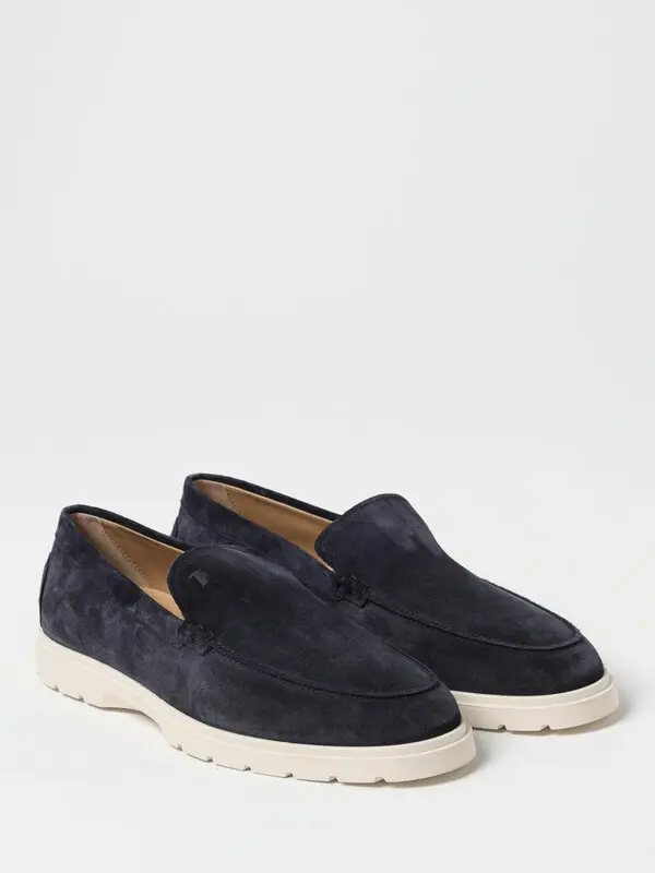 TOD'S Suede Loafers - Blue