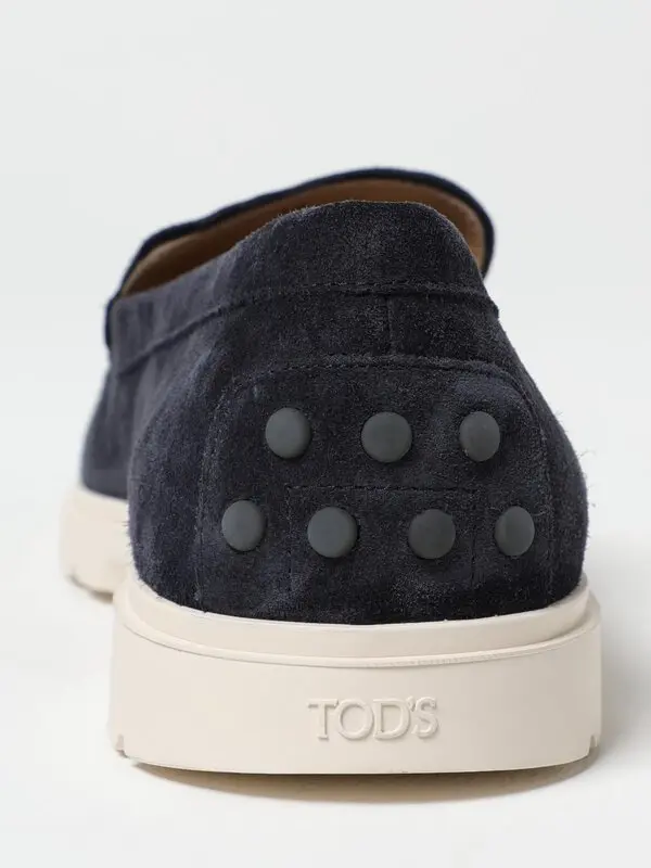 TOD'S Suede Loafers - Blue