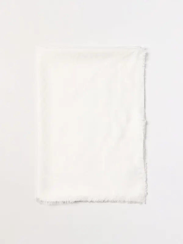 Elisabetta Franchi Scarf In Viscose Blend - White