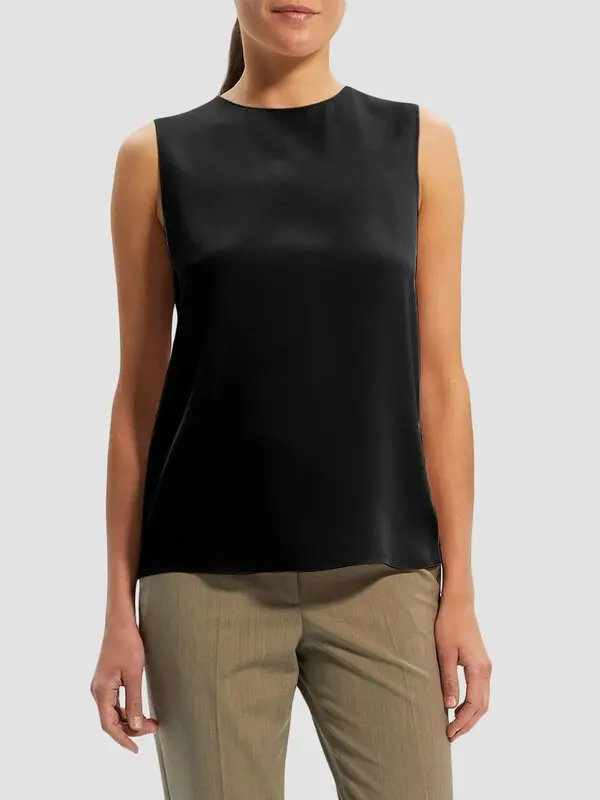 Theory Silk Straight Shell