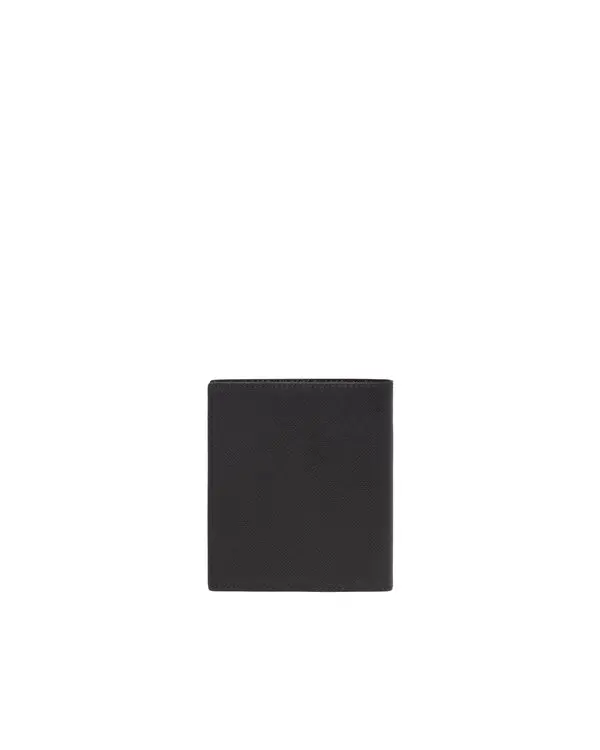 Prada Saffiano Leather Wallet - Black