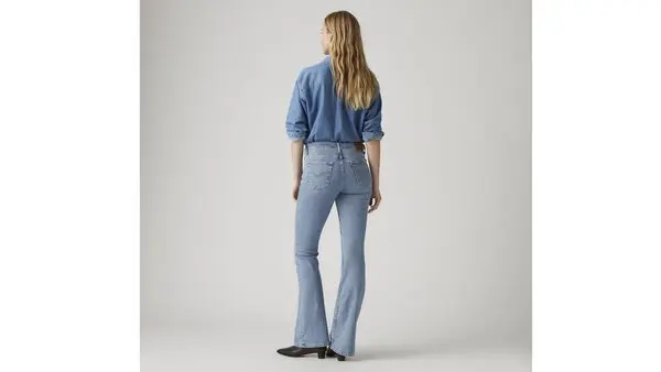 LEVI'S 726 High-rise Flare Jeans - Blue Wave Light