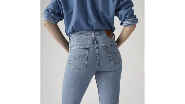 LEVI'S 726 High-rise Flare Jeans - Blue Wave Light