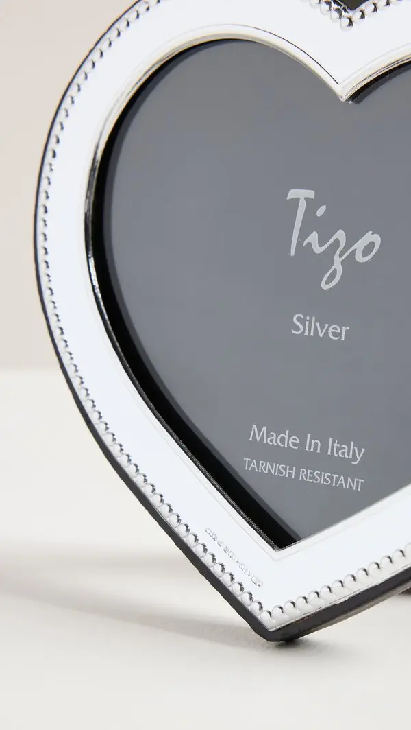 TIZO DESIGN Italian Plate Frame Heart 2x3