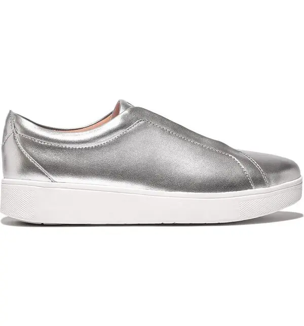 Fitflop Rally Metallic Slip-on Sneakers