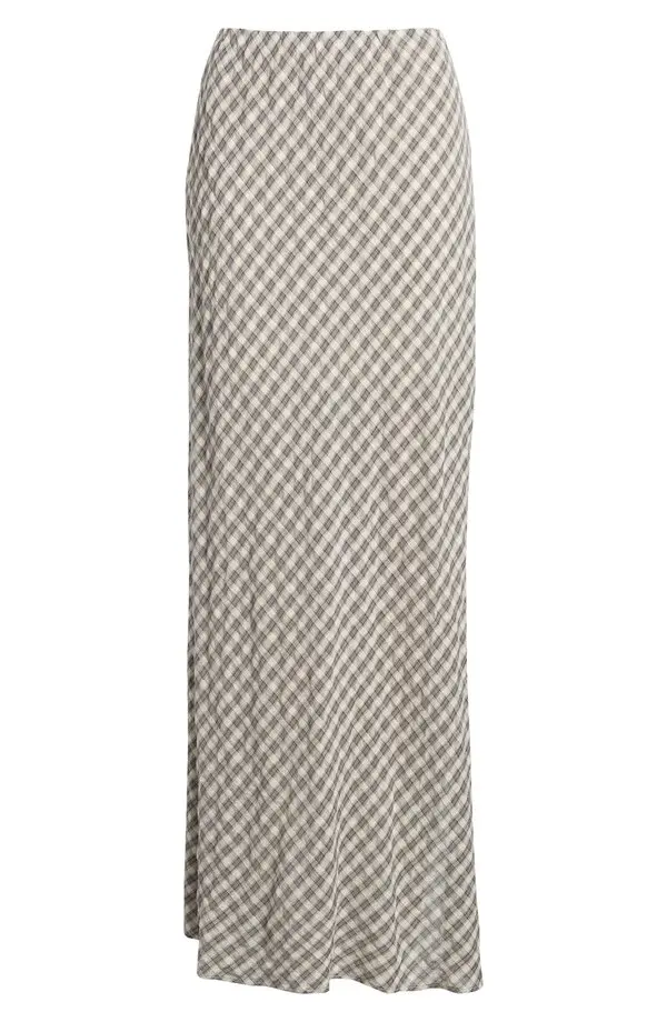 Bp. Plaid Maxi Skirt
