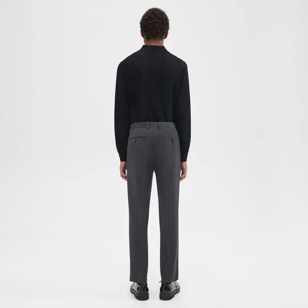 Theory Slim Pant In Herringbone Stretch Wool