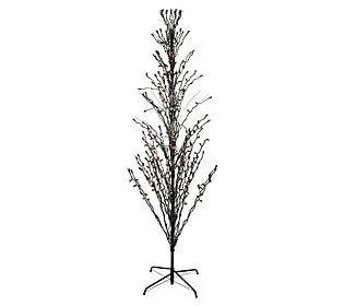 NORTHLIGHT 4' Pre-lit Cascade Halloween Twig Tr Ee W/lights - One-color