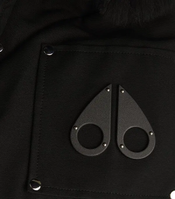 Moose Knuckles Down-filled Bomber Jacket - Black