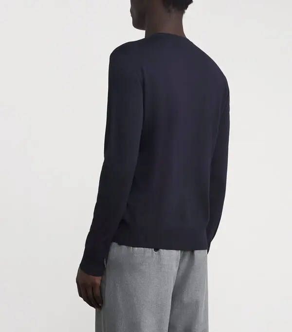 Giorgio Armani Wool Sweater - Blue