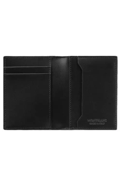 Montblanc Extreme 3.0 Leather Card Case - Black