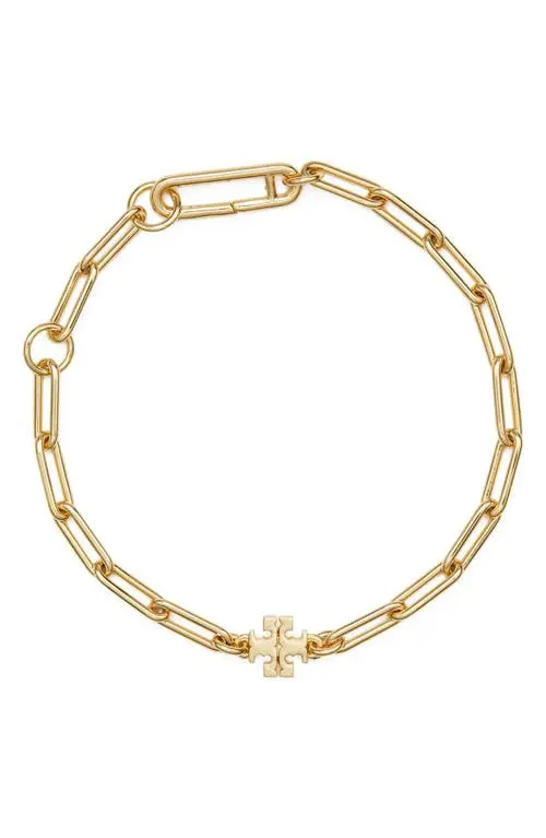 Tory Burch Icon Chain Bracelet - Tory Gold