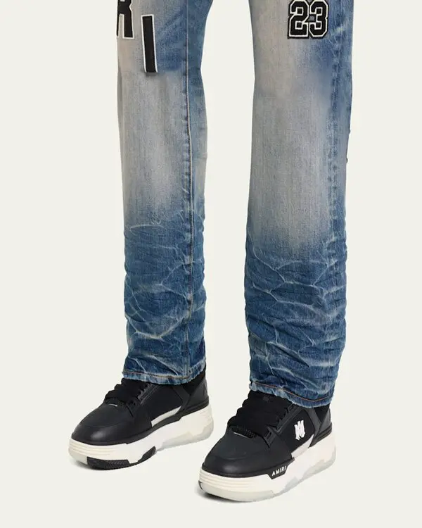 Amiri Ma-1 Platform Skate Sneakers - Black