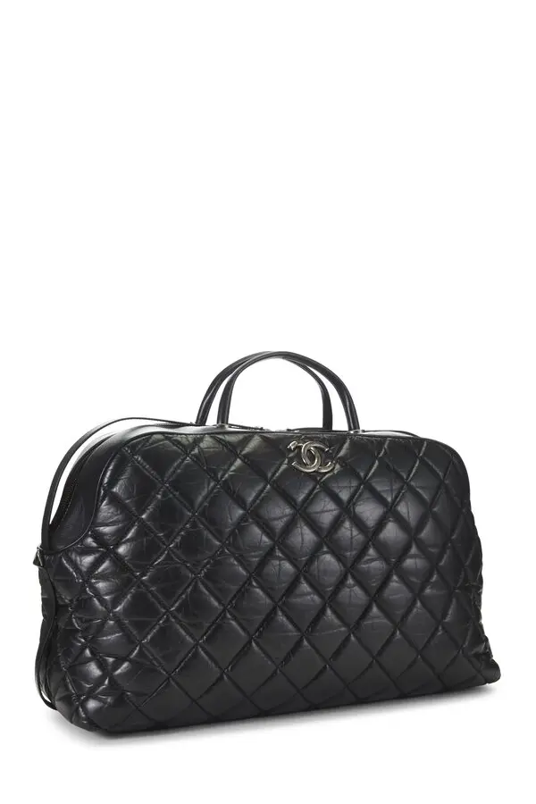 Chanel Quilted Bowler Bag