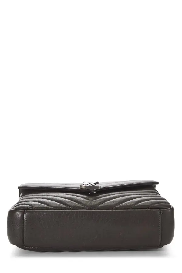 Saint Laurent Chevron Leather College