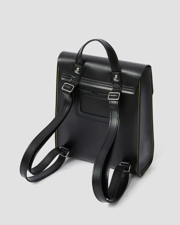 Dr. Martens Leather Mini Backpack - Black | Editorialist