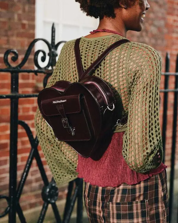 Dr. Martens Vegan Heart Backpack - Red