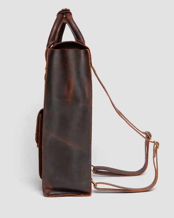 dr martens brown leather backpack Dr. Small AB100230;Unisex Backpack;AB100230;Brown;One Size EU (UK),Brown,One Size,Backpack Ambassador Leather Backpack in Cashew