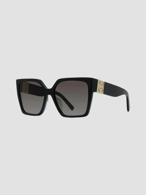 Givenchy 4g 57mm Square Sunglasses - Black