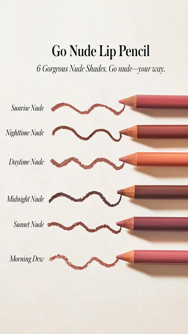 RMS BEAUTY Go Nude Lip Pencils 0.04 Oz/1.08 - Nighttime Nude
