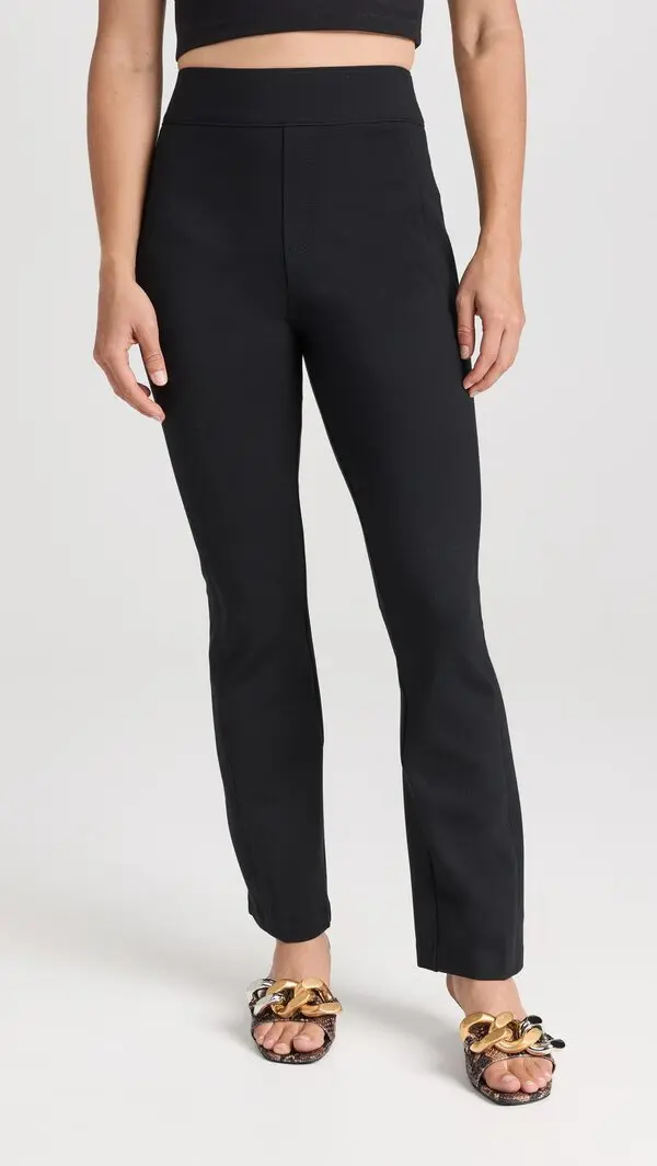 Spanx Slim Straight Pants In Petite - Classic Black