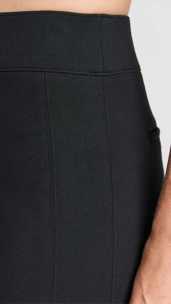 Spanx Slim Straight Pants In Petite - Classic Black