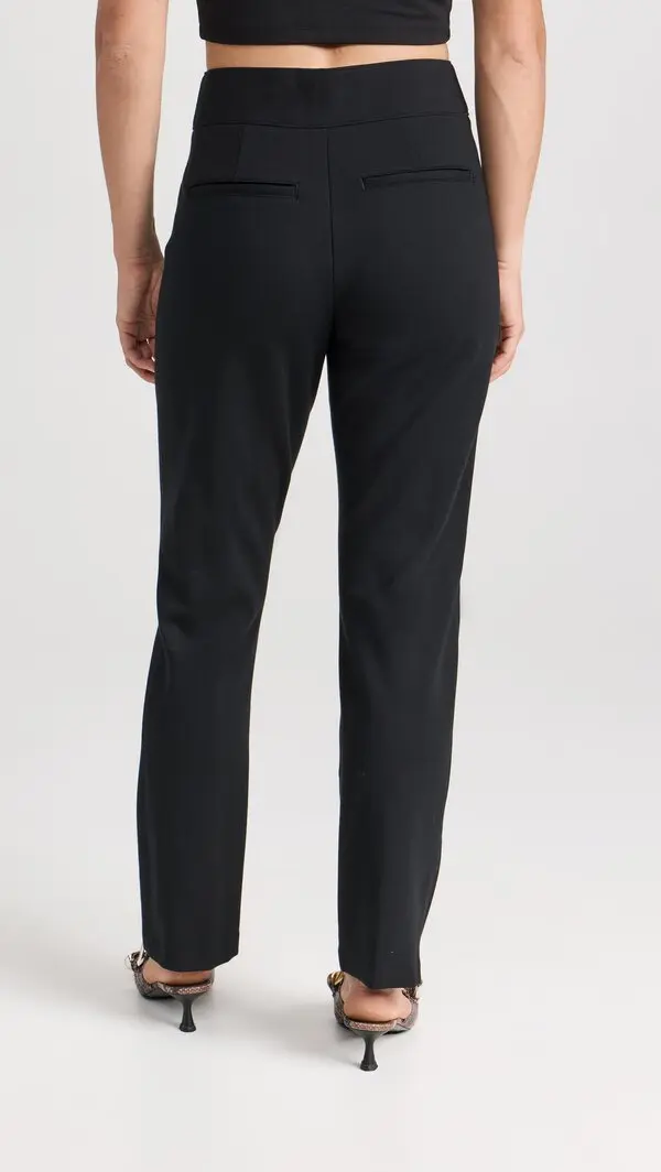 Spanx Slim Straight Pants In Petite - Classic Black