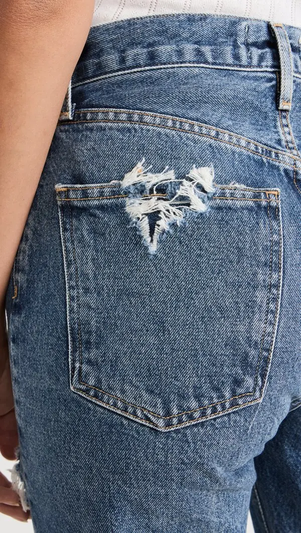 AGOLDE 90's Pinch Waist High Rise Straight Jeans