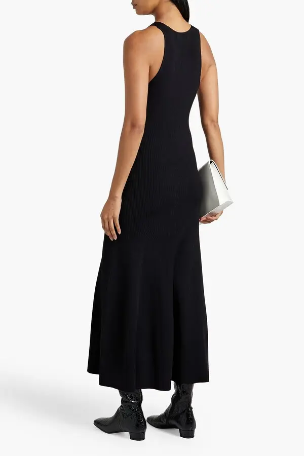 another tomorrow ribbed knit midi dress Another Tomorrow Slim Tank Dress