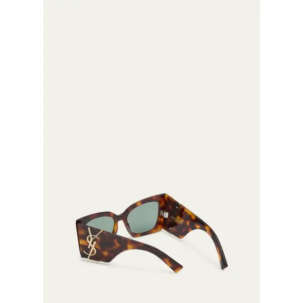 Saint Laurent Blaze Cat-eye Sunglasses - Brown