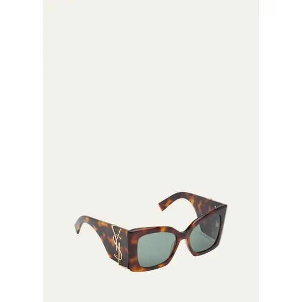 Saint Laurent Blaze Cat-eye Sunglasses - Brown