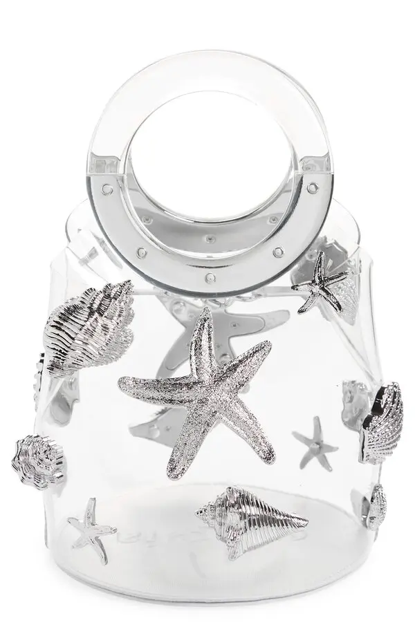 Buy Cult Gaia Taryn Transparent Top Handle Bag - Clear At 29% Off