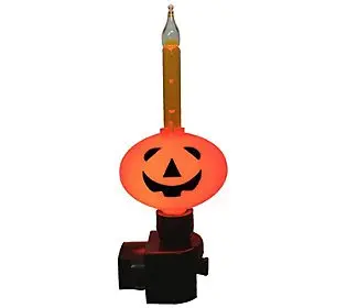 NORTHLIGHT 6.5' Jack-o'-lantern Halloween Bubbl Night Light - One-color