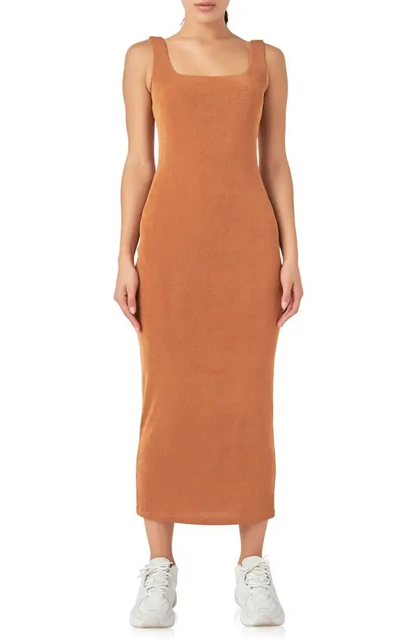 GREY LAB Sleeveless Woven Dress
