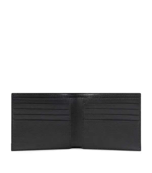 Balenciaga Leather Logo Bifold Wallet