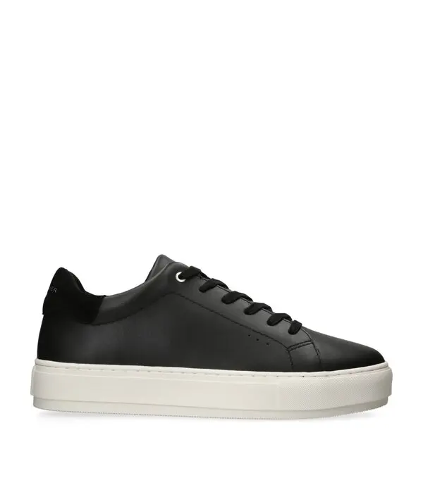 Kurt Geiger Leather Laney Sneakers - Black