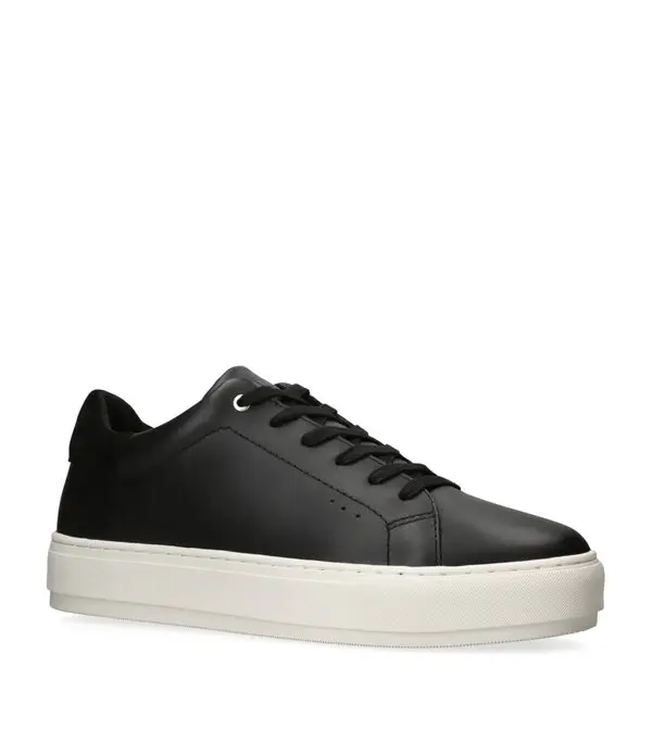 Kurt Geiger Leather Laney Sneakers - Black