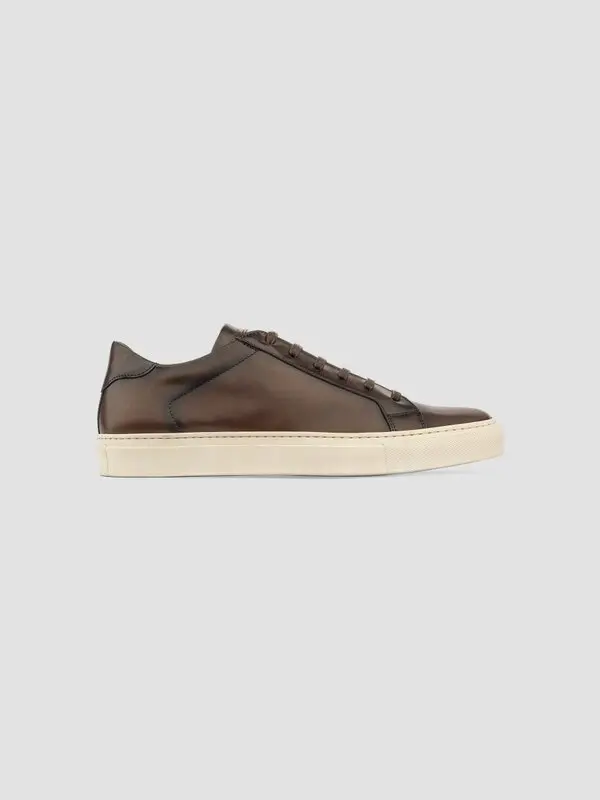 To Boot New York Pescara Leather Low-top Sneakers - Moro