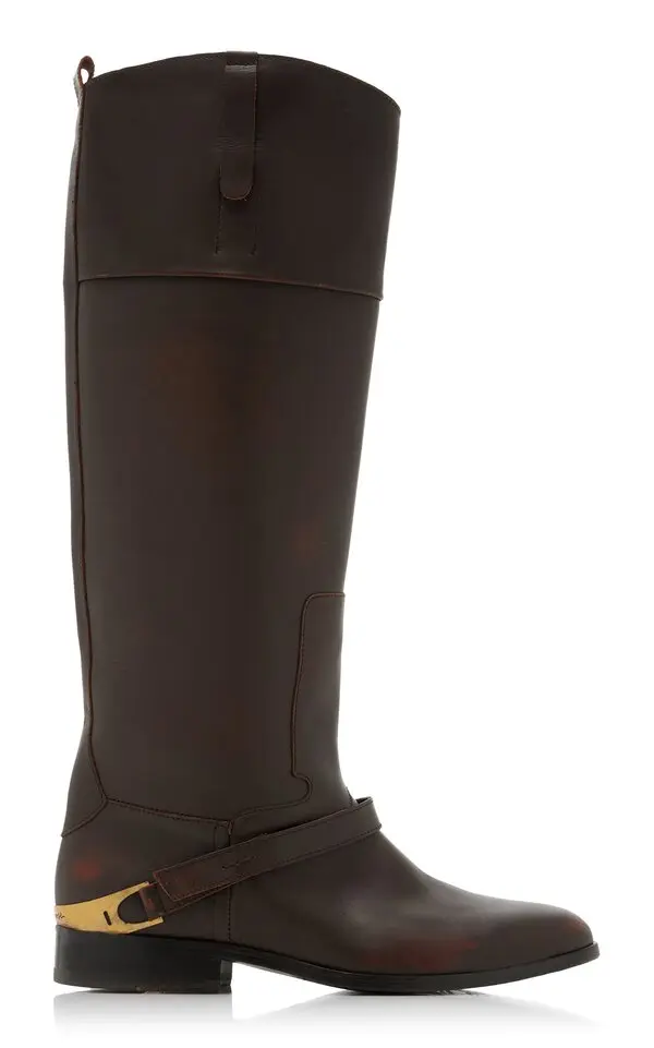 GOLDEN GOOSE Charlie Leather Western Boots