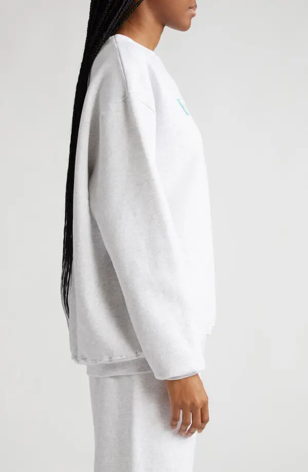THE MAYFAIR GROUP Gender Inclusive Empathy Always Embroidered Crewneck Sweatshirt